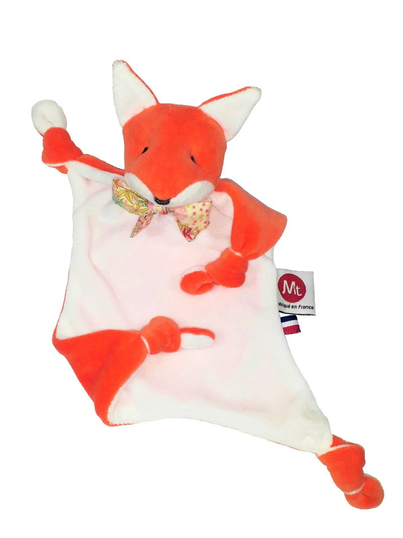 Le doudou renard roux made in France – Margotte tournicote